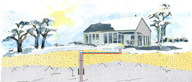 Geoenergi, geotermi och energilagring i marken